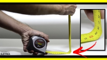 Medida interna com a trena, problema resolvido! - Mundo da Elétrica