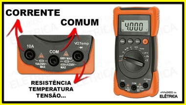 Multímetro, veja como ligar corretamente os cabos